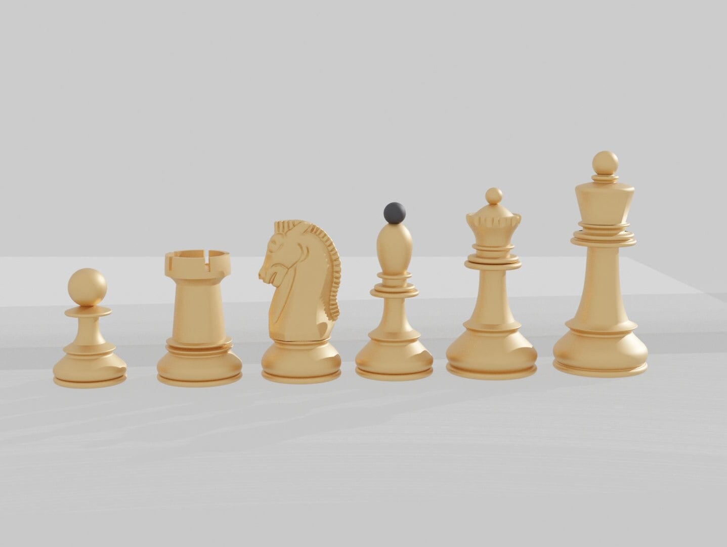 1950 Dubrovnik Chess Set - STL Files (download) - Etsy