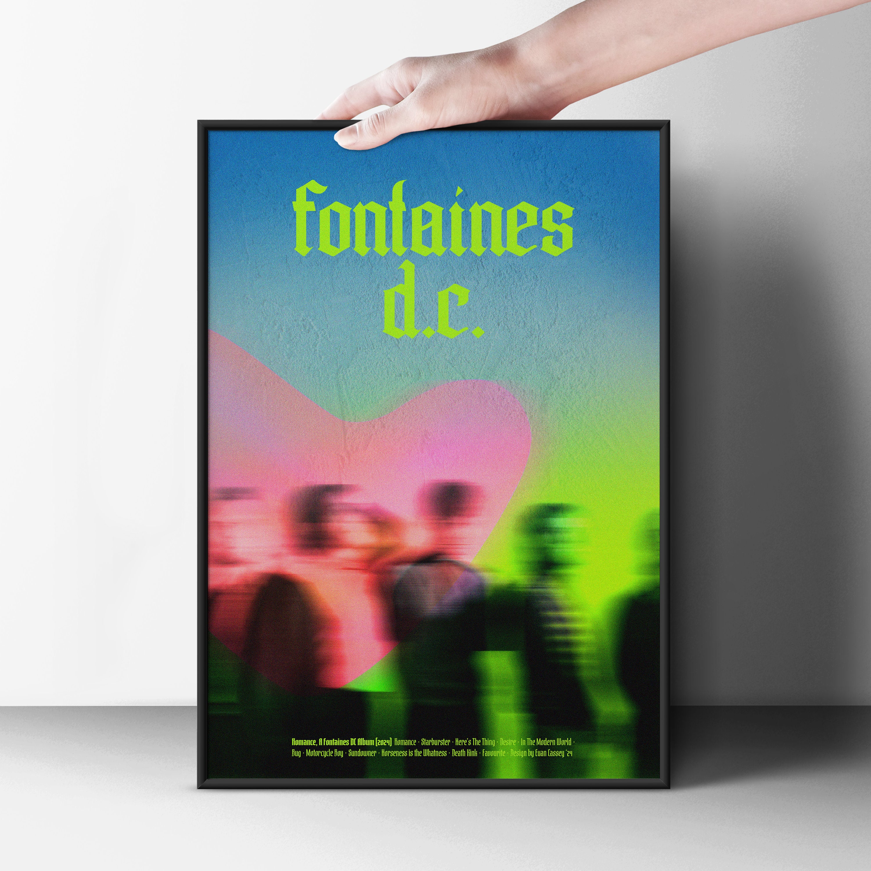 Fontaines D.C. Romance Album Poster - Etsy