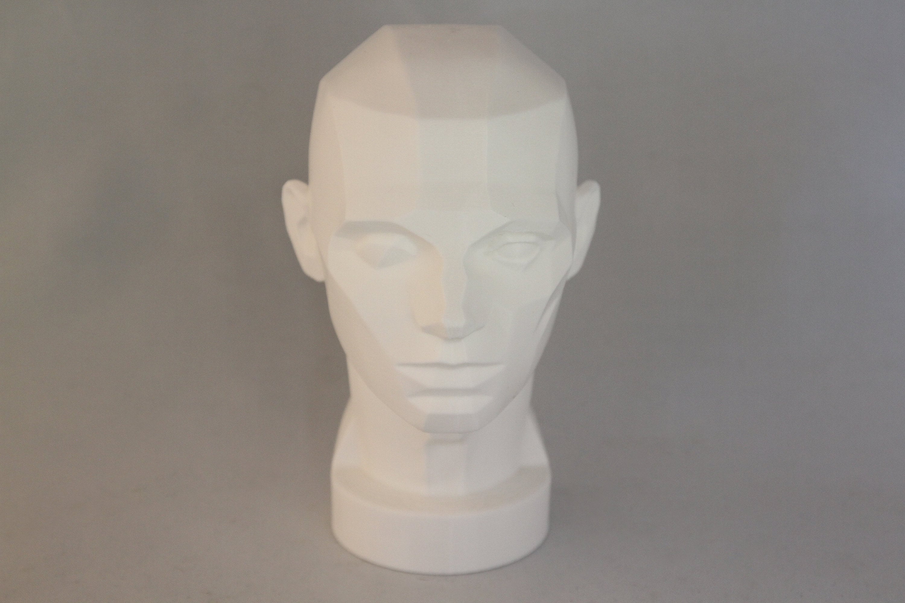 Planar Head Model, Asaro Head Model, Multi Faceted Figurine 3D Printed ...