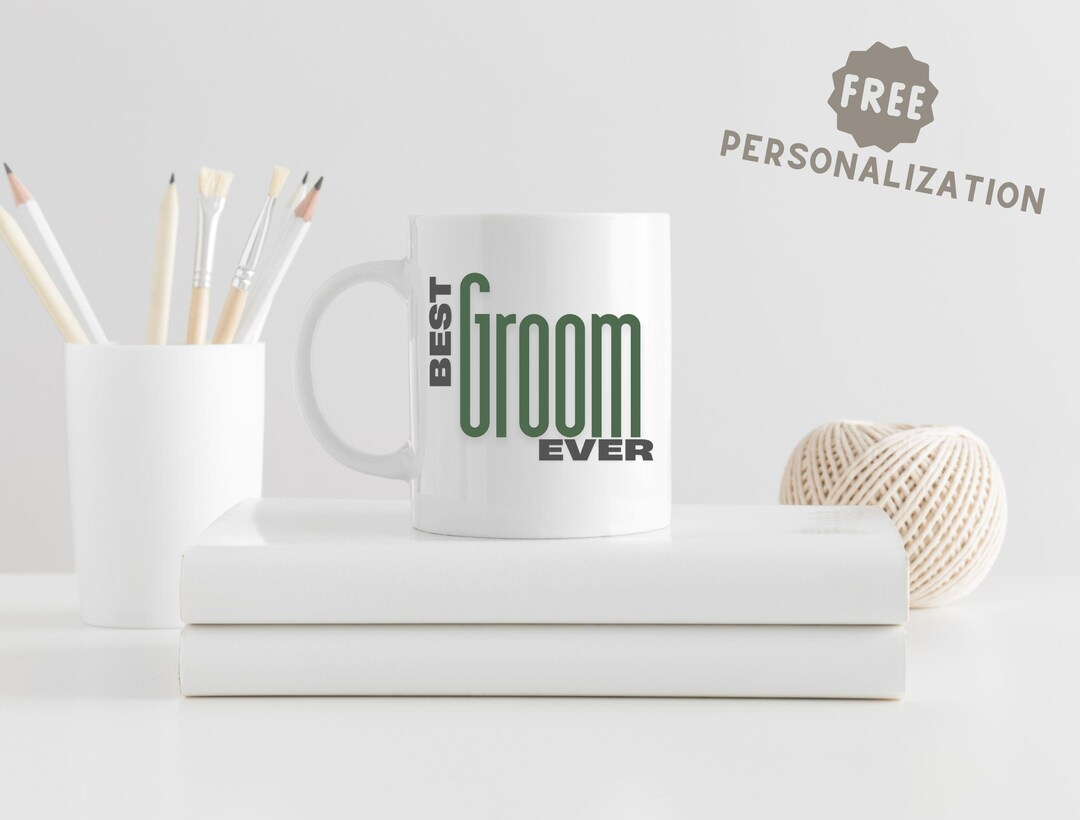 Personalized Groom Coffee Mug, Couple Mug, Wedding Mugs Engagement Gift ...