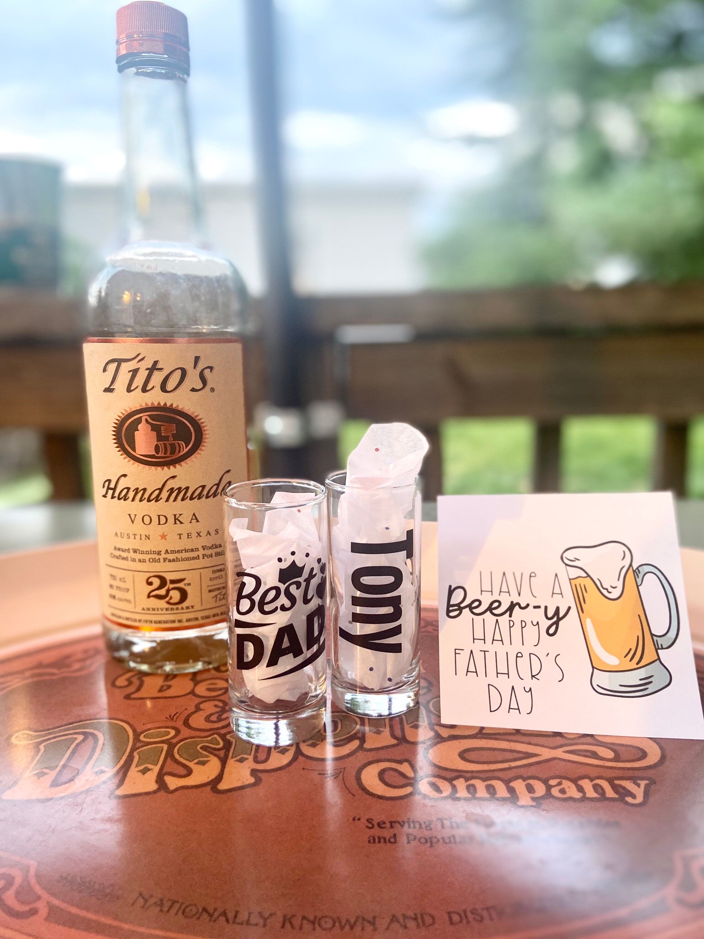 Fathers Day Shot Glass Best Dad Shot Glass - Etsy