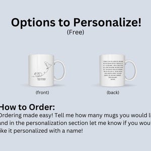 Personalized Wedding Vow Coffee Mug, Couple Mug, Wedding Mugs ...