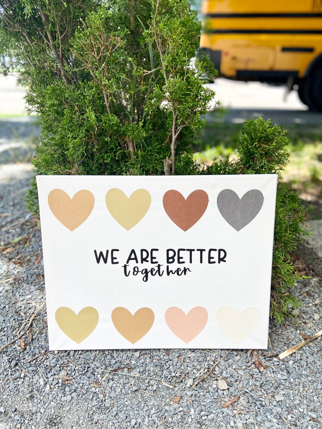 We Are Better Together, Diversity Canvas, Classroom Decor and Wall Art ...