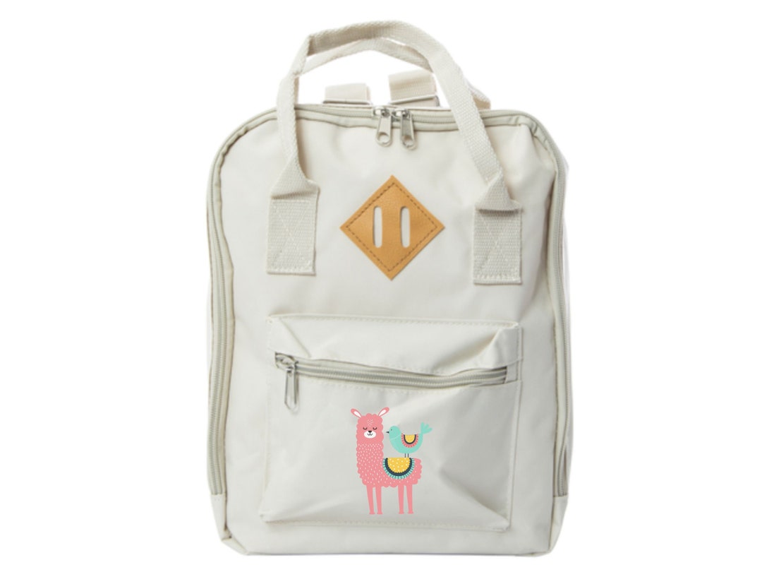 Llama, Top-handle Mini Backpack - Etsy