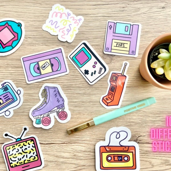 90s Stickers - Etsy