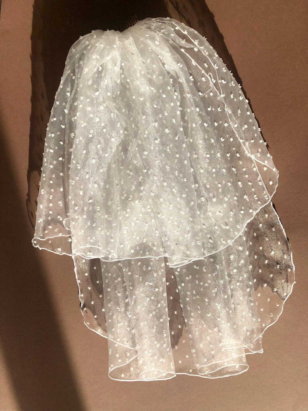 Organza Polka Dot Hen Party Bride Veil - Etsy