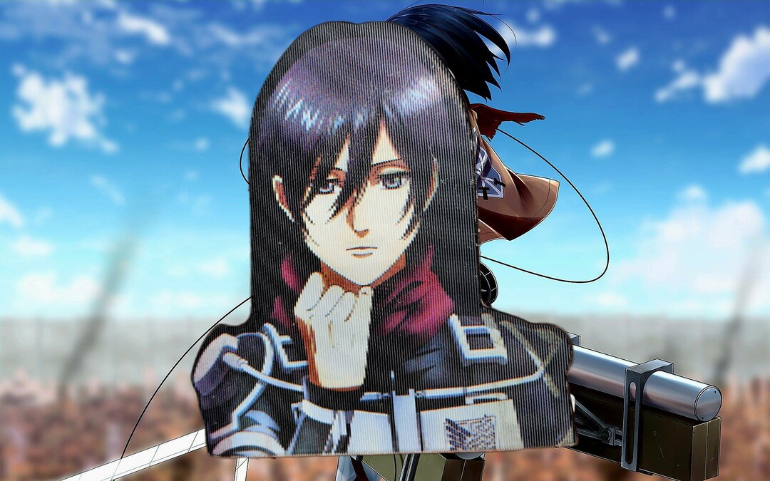 Miksa Attack on Titan 3D Sticker - Etsy