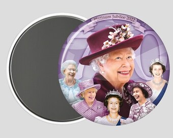 Queen Elizabeth Magnet - Etsy