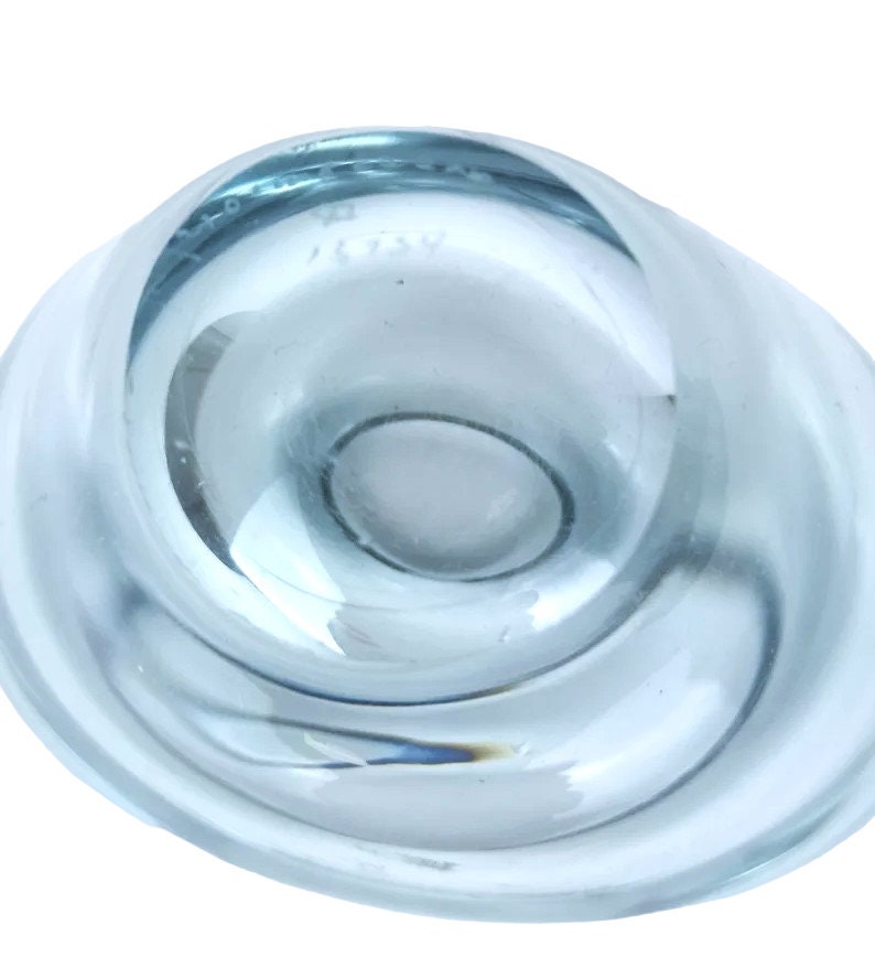 Vintage Handblown Light Blue Art Glass by per Lütken Holmegaard Studio ...