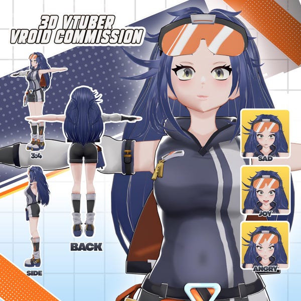 Vrchat Avatar Commission - Etsy