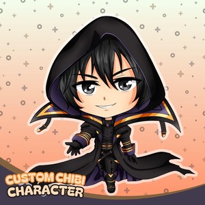 Custom Chibi Character Commission | Anime PFP, Vtuber OC, Couple & Pet ...