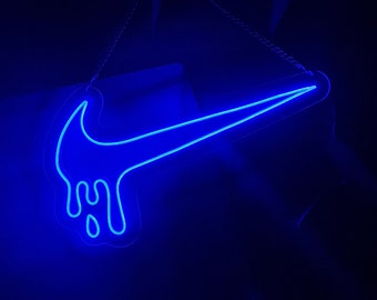 Nike Drip Neon Sign - Etsy UK