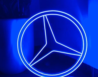 Mercedes Neon Sign - Etsy