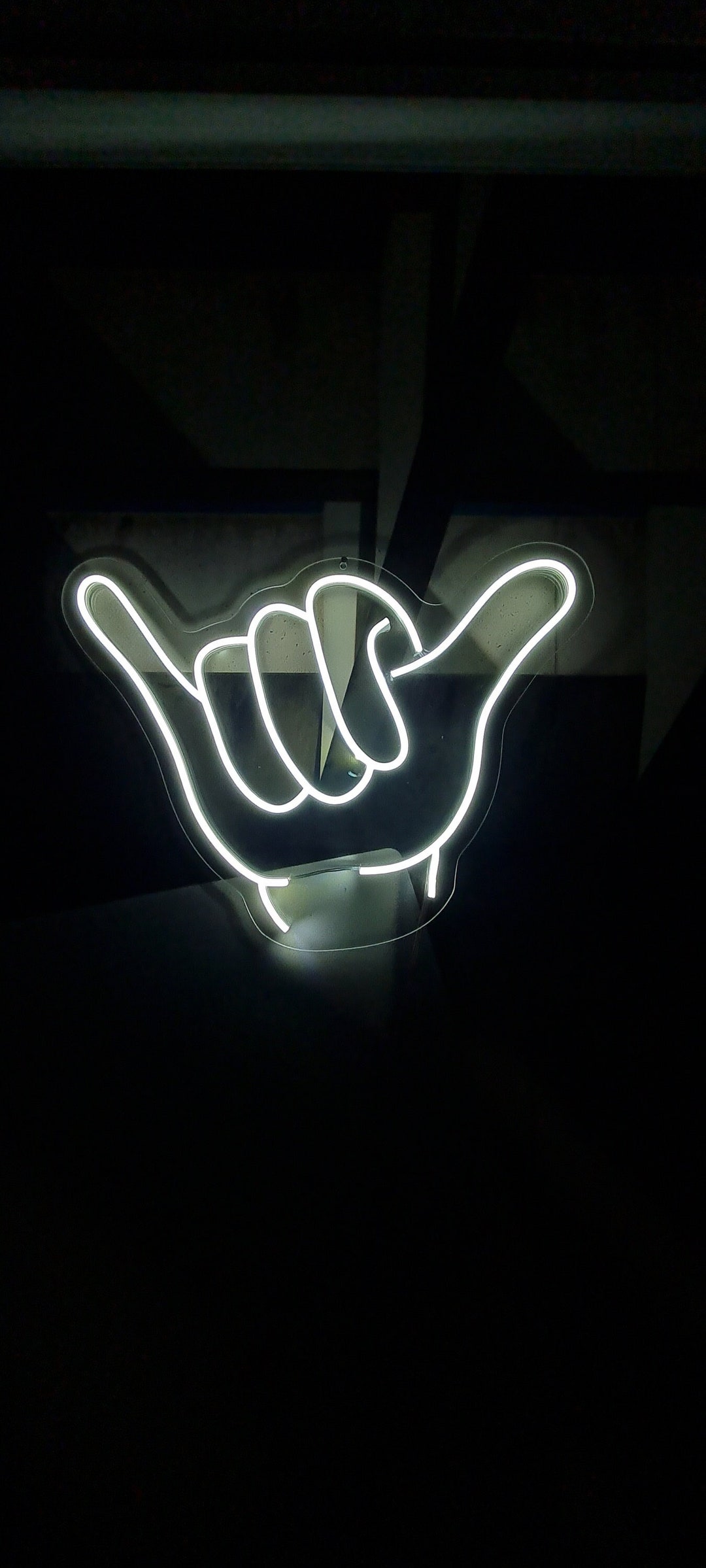 Hand Neon Sign Hand Neon Light Handmade Neon Sign Etsy