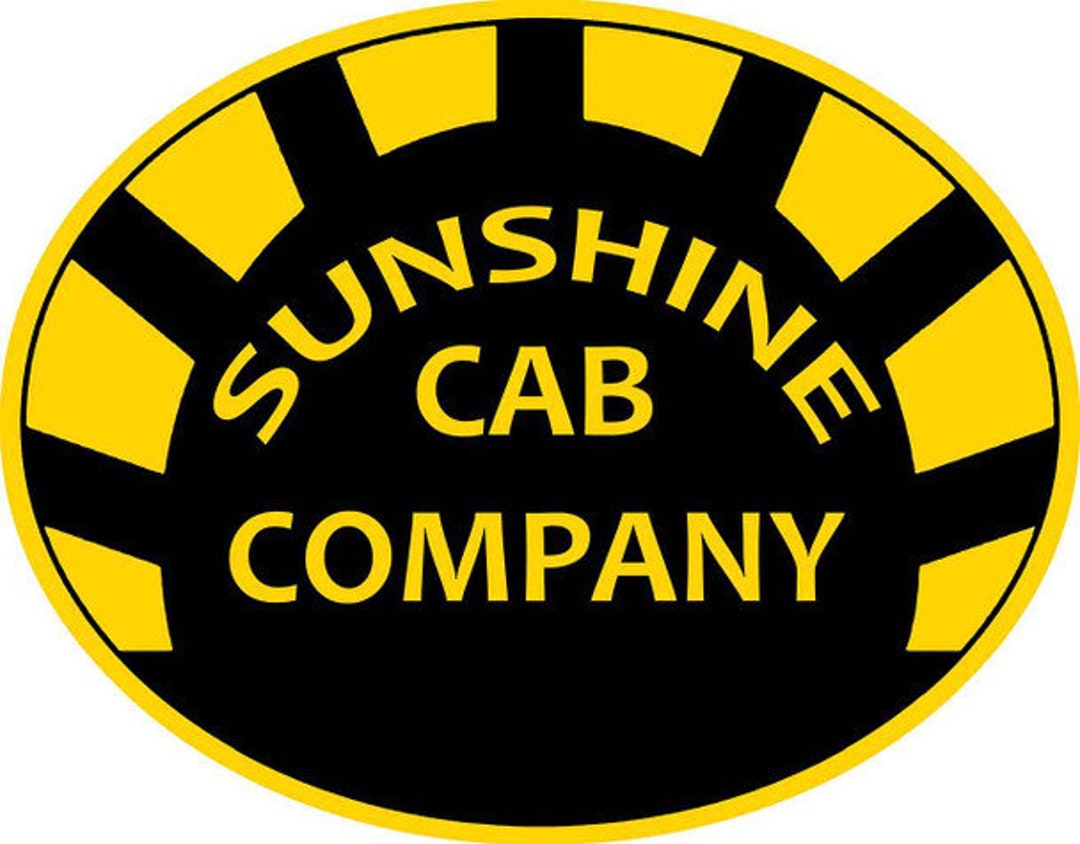 Sunshine Cab Company Laser Cut Metal Sign Only - Etsy