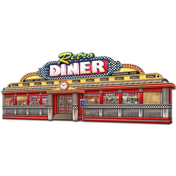 Diner Building Clipart