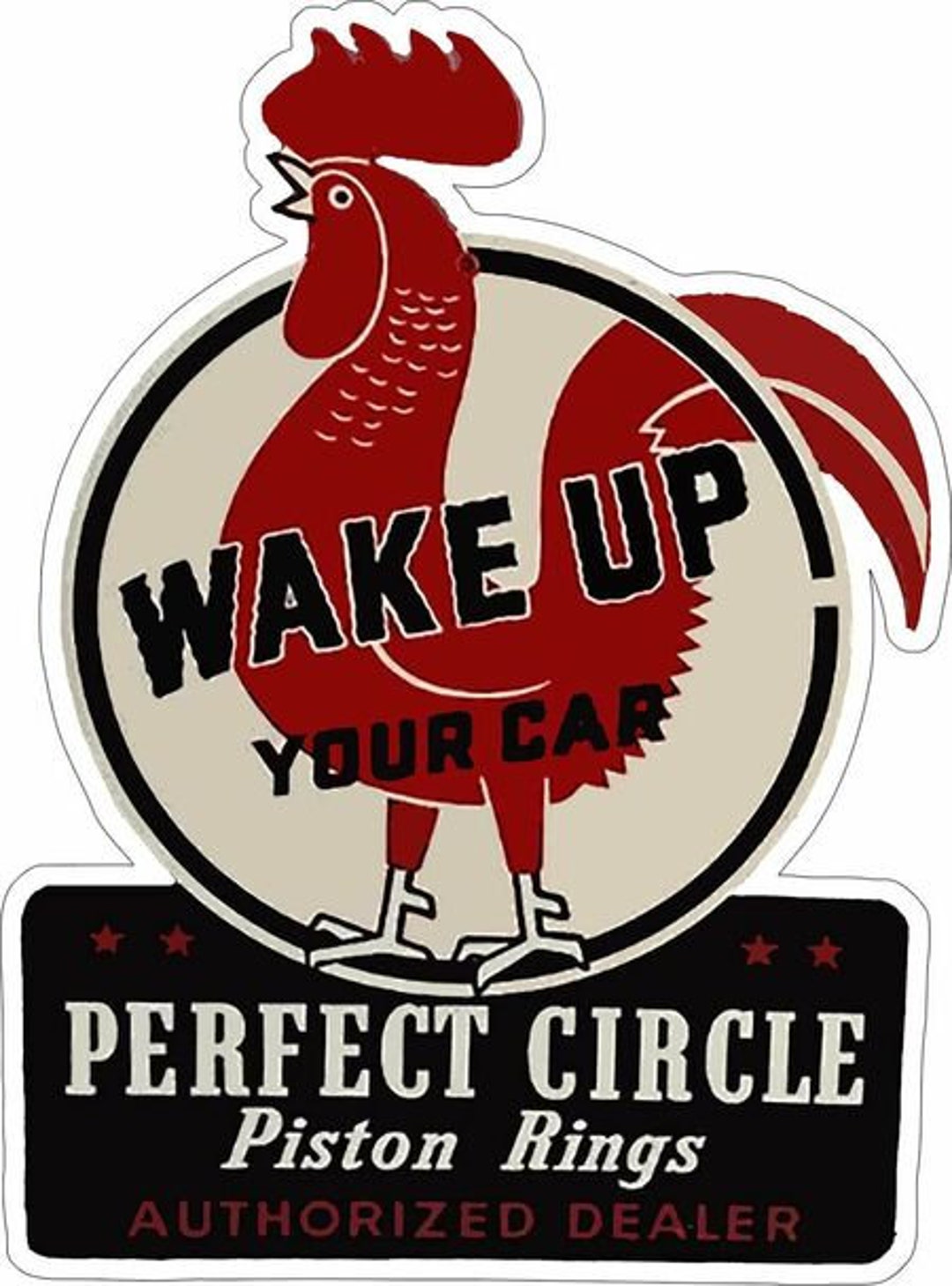 Perfect Circle Piston Rings Plasma Cut Metal Sign - Etsy