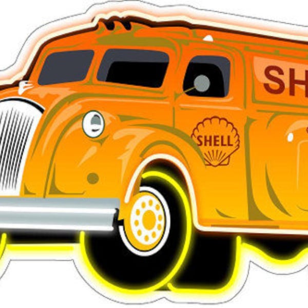 Delivery Van Neon - Etsy