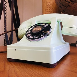 Western Electric Mint Green Model 302 Telephone Fully Restored - Etsy