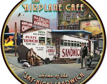 Elevation Cafe Sign Vintage Style Sign Elevation Cafe Decor Elevation ...