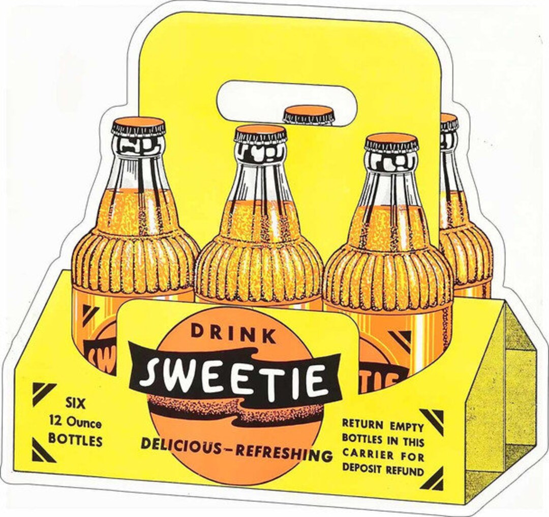Sweetie Six Pack Soda Laser Cut Metal Advertisement Sign - Etsy