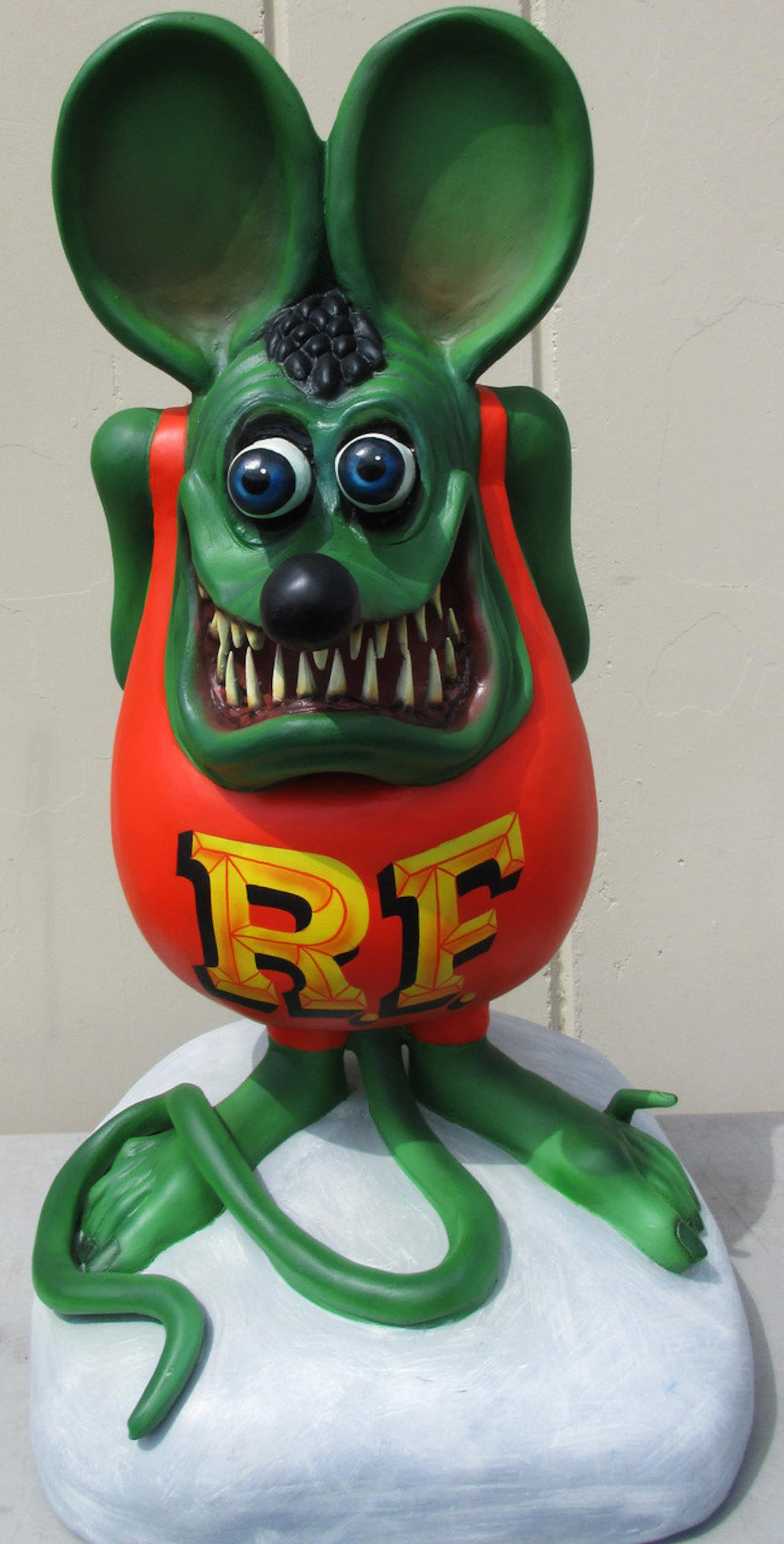 Rat Fink Figure Custom 43 Tall - Etsy