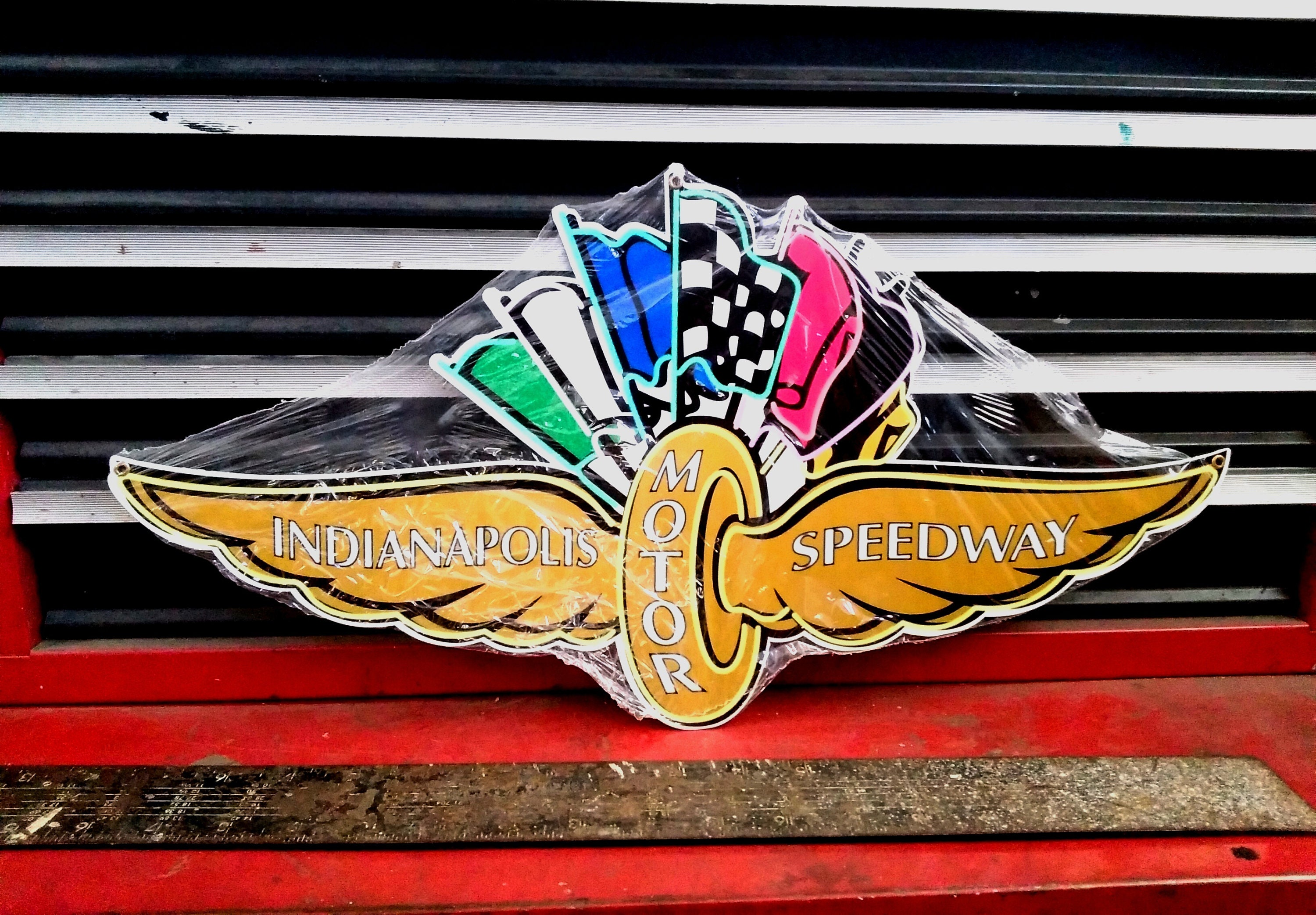 Indianapolis Motor Speedway Faux Neon Laser Cut Metal Sign NOT A REAL ...