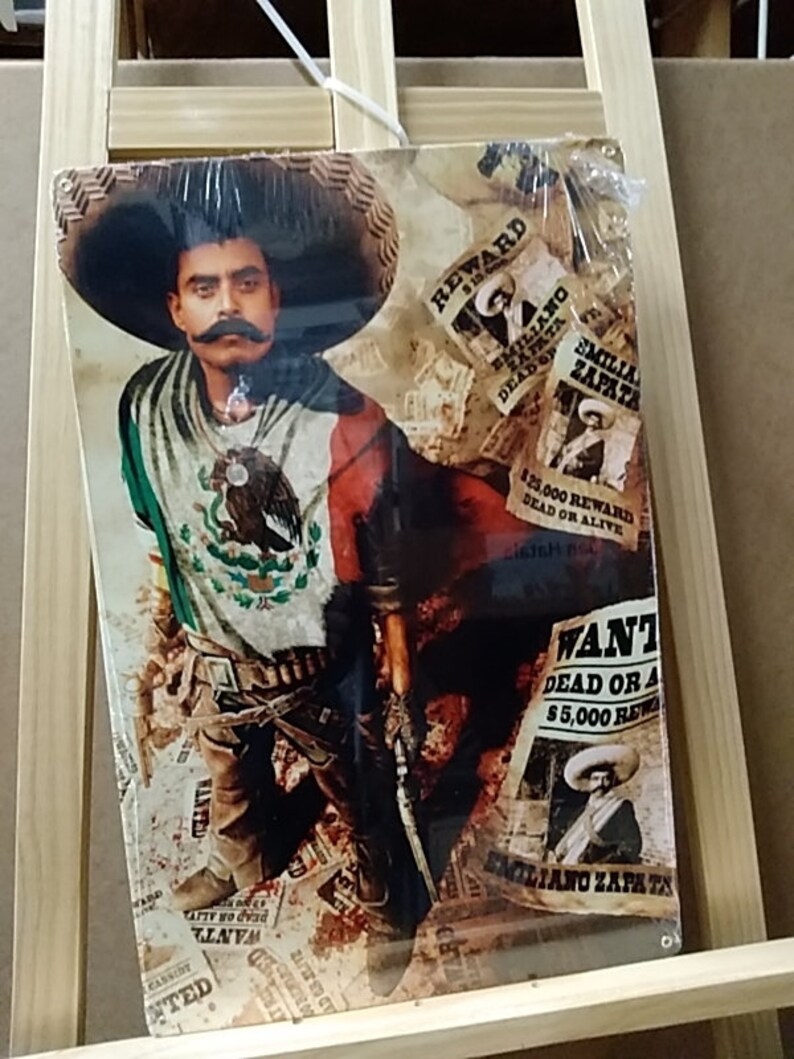 Mexican Flag ( Emiliano Zapata ) - Etsy