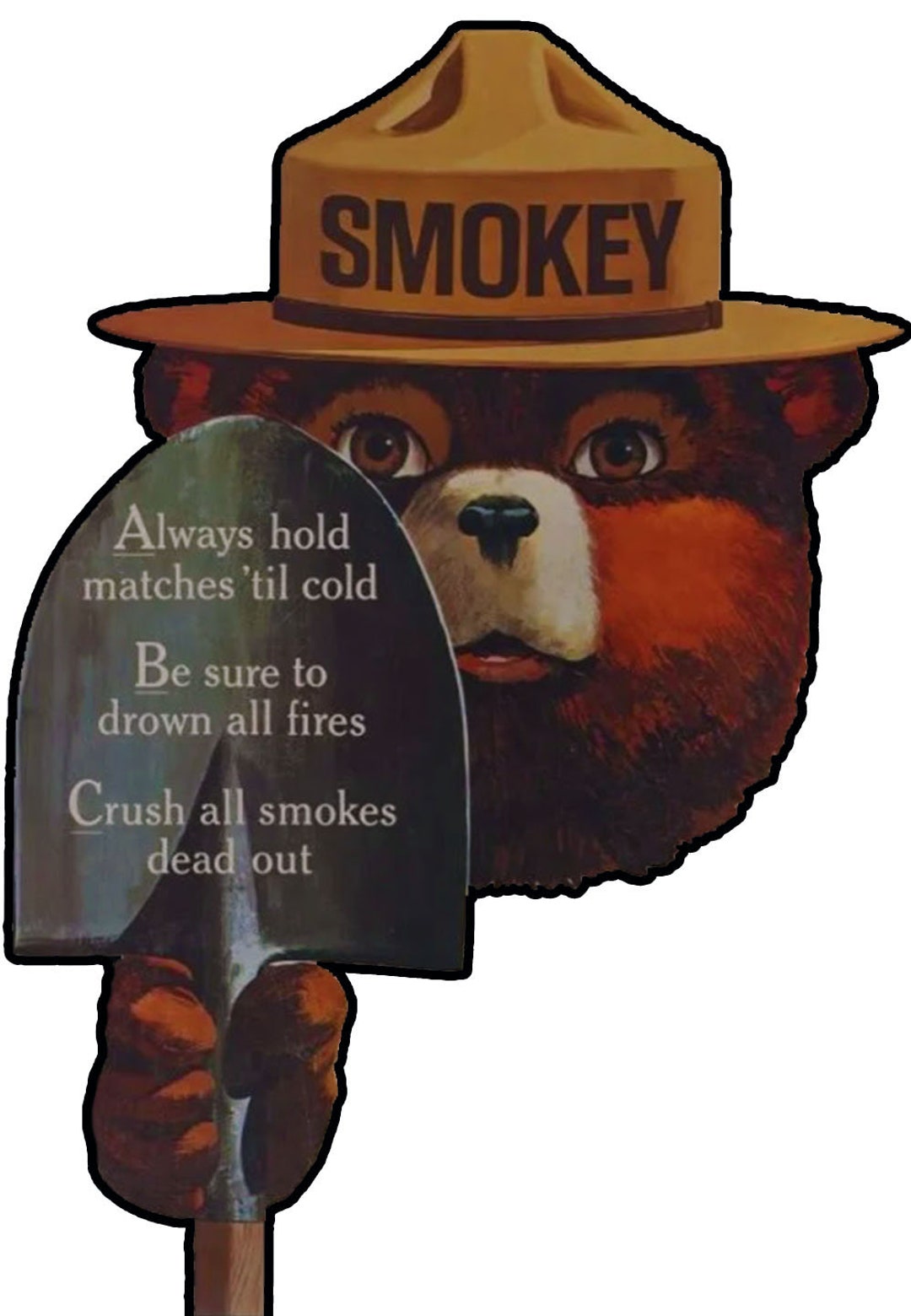 Smokey Laser Cut Metal Advertising Sign 15x10 - Etsy