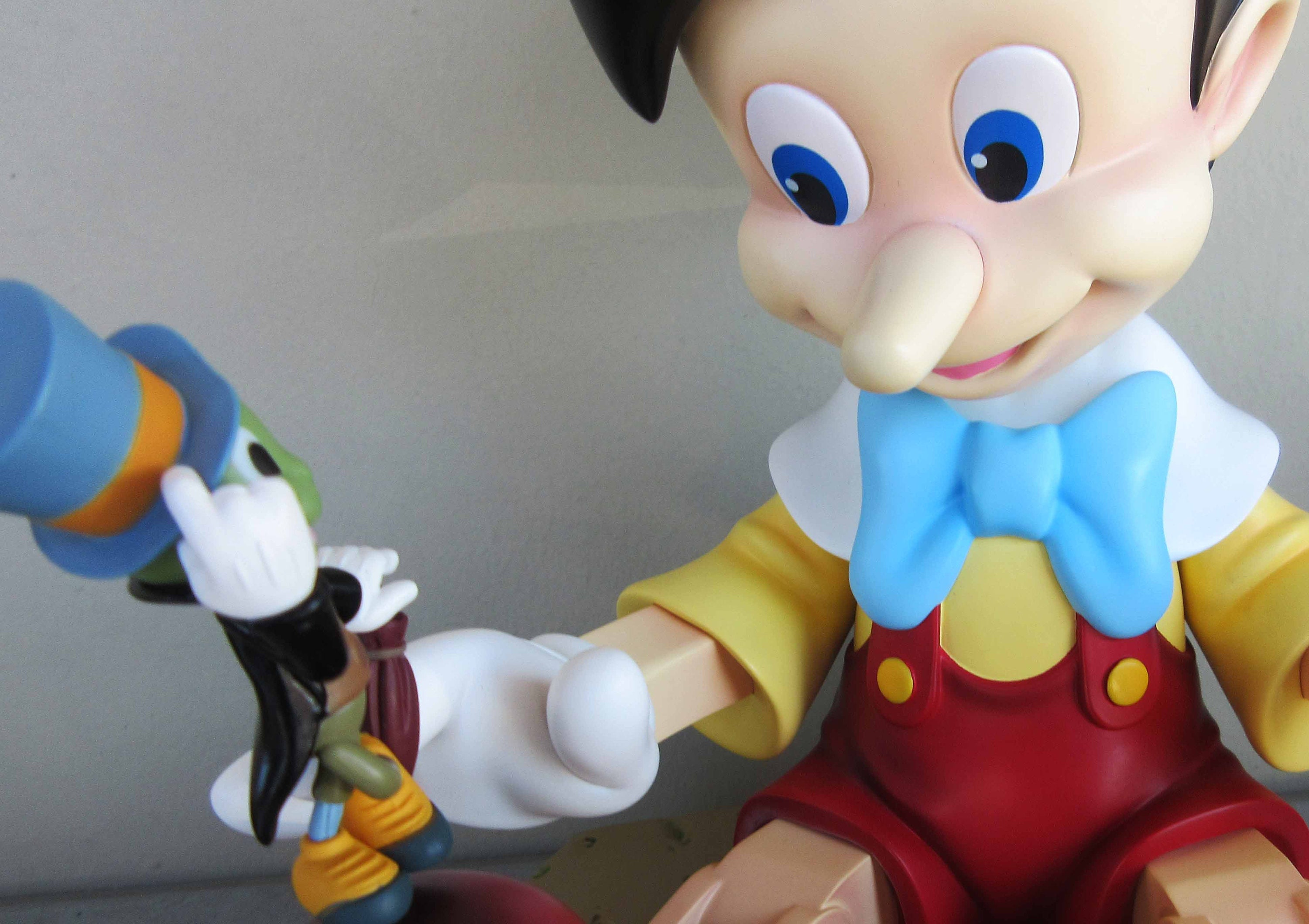 Pinocchio & Jimmy Cricket Resin Figure 12 - Etsy