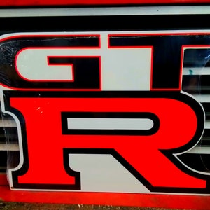 Nissan GTR Laser Cut Out Logo - Etsy
