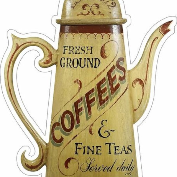 Coffee and Tea Sign - Etsy