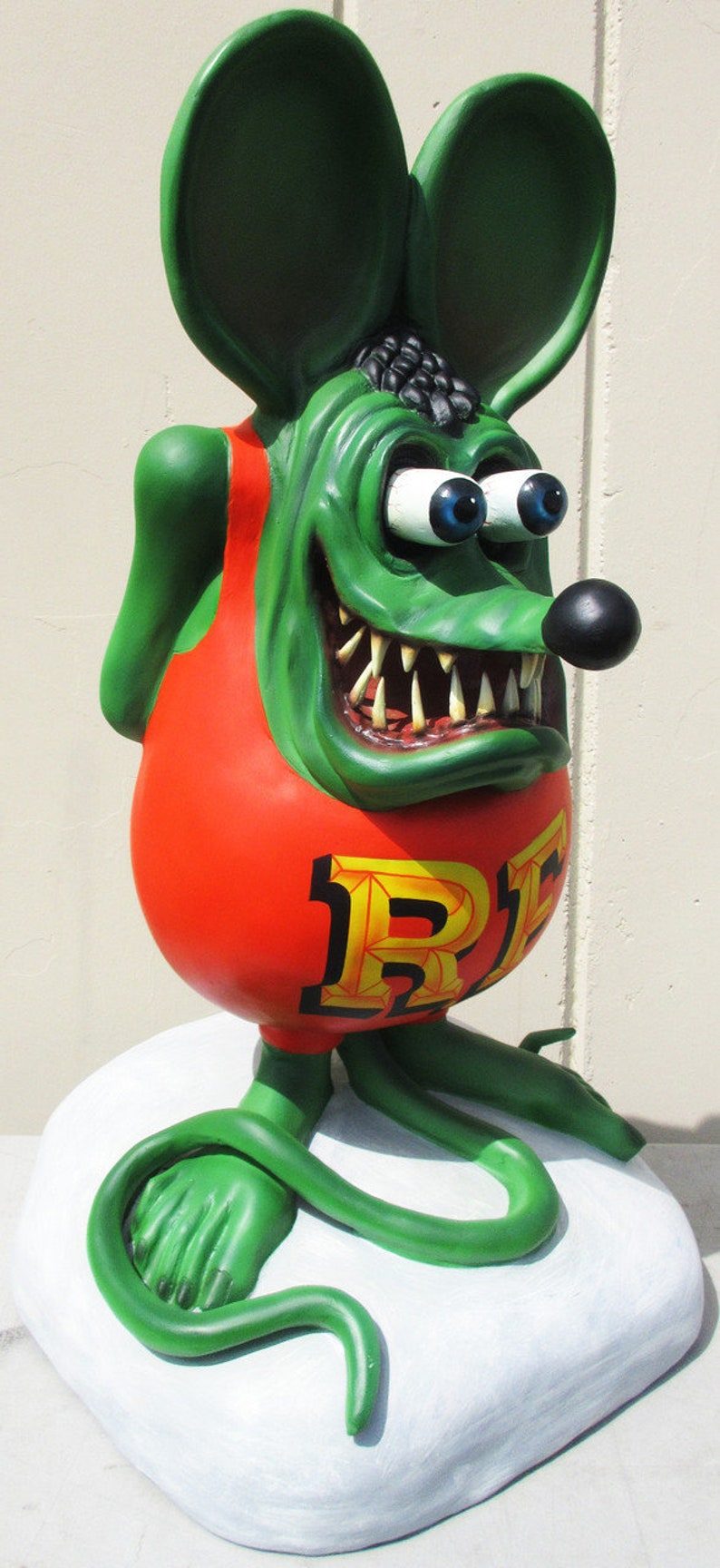 Rat Fink Figure Custom 43 Tall - Etsy