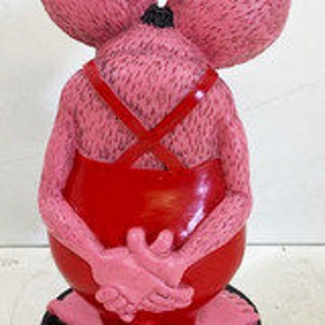 Pink Rat Fink Standing Statue - Etsy