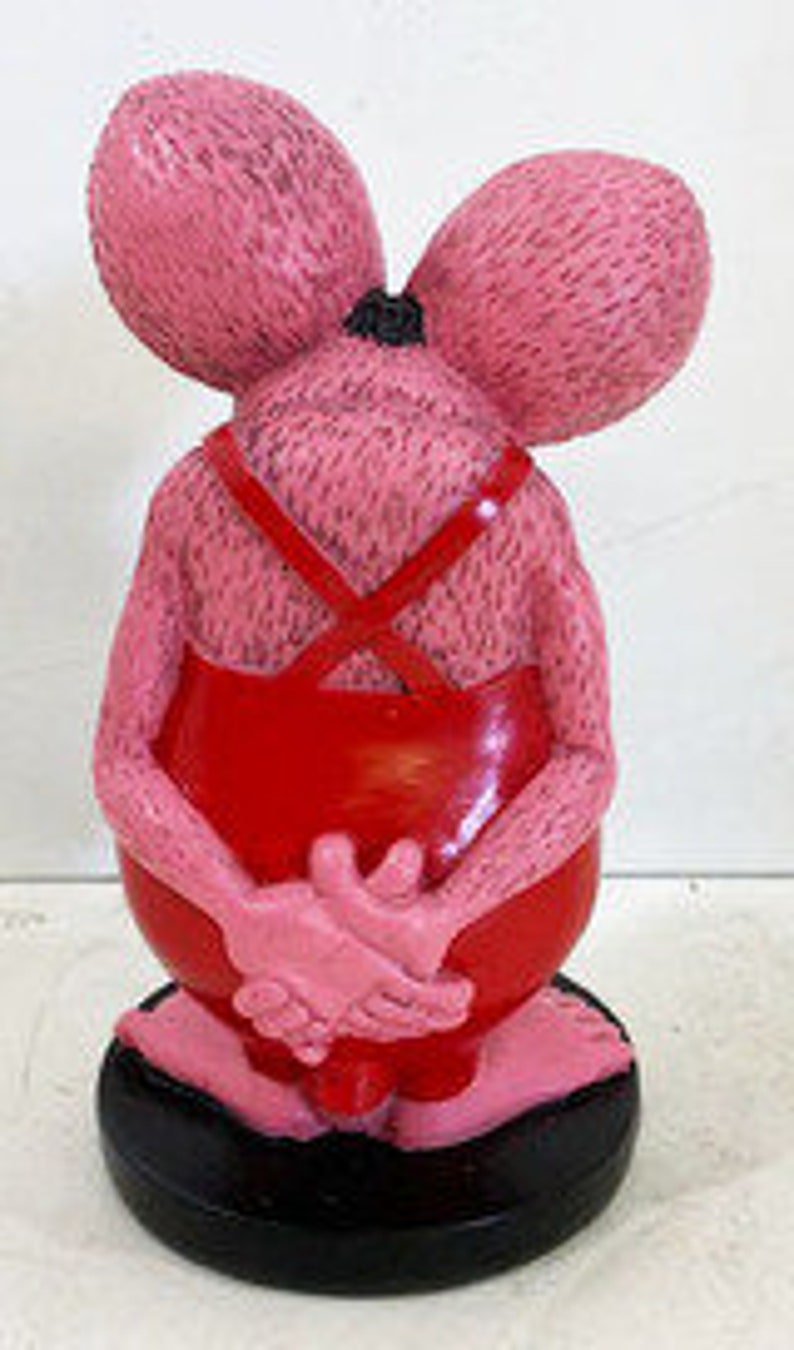 Pink Rat Fink Standing Statue - Etsy