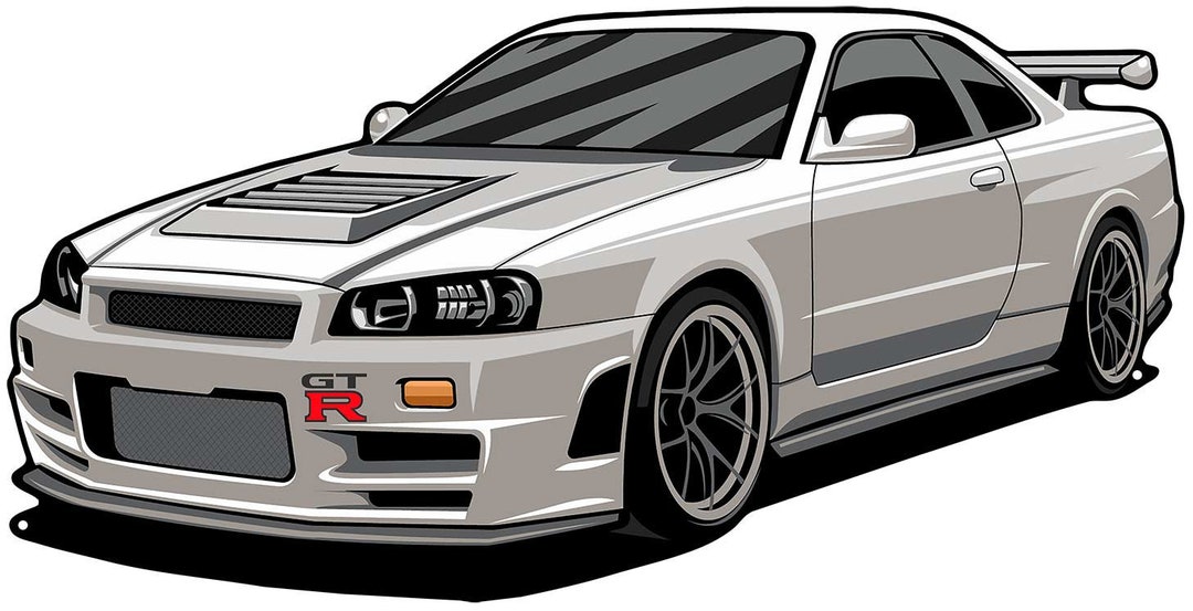 Nissan Skyline GTR Laser Cut Metal Sign - Etsy