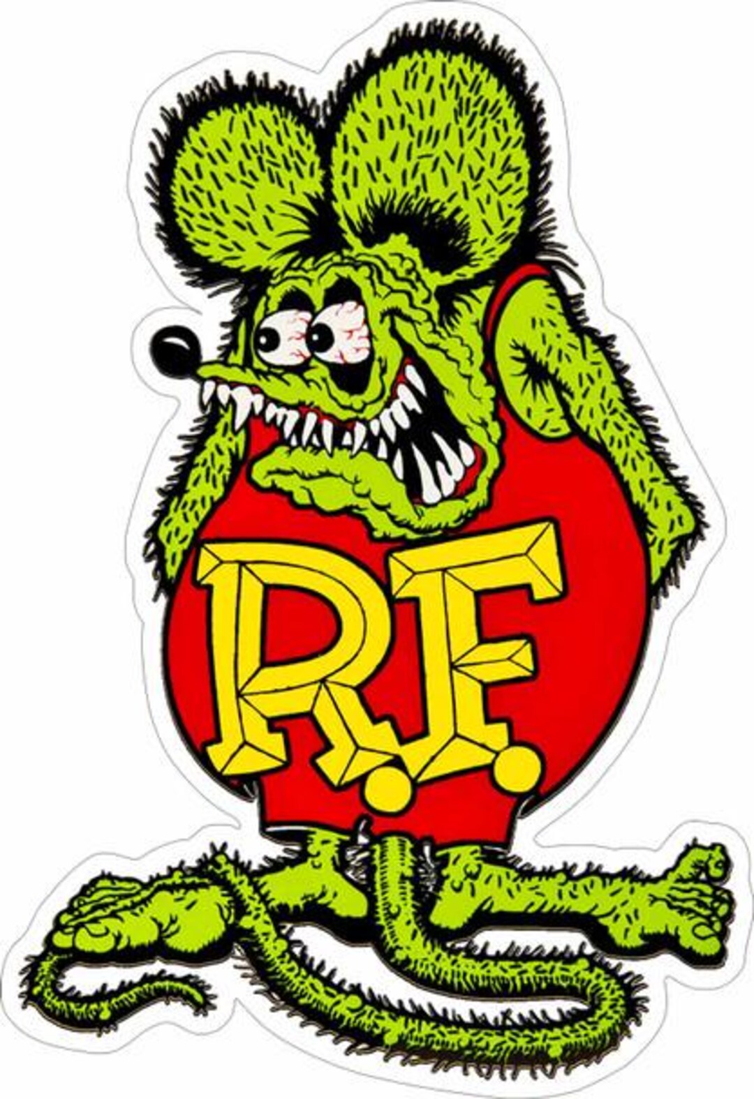 Rat Fink Large Plasma Cut Metal Sign 30" X 20" - Etsy