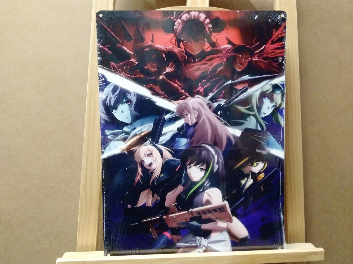 Anime Girl Collage Metal Sign - Etsy