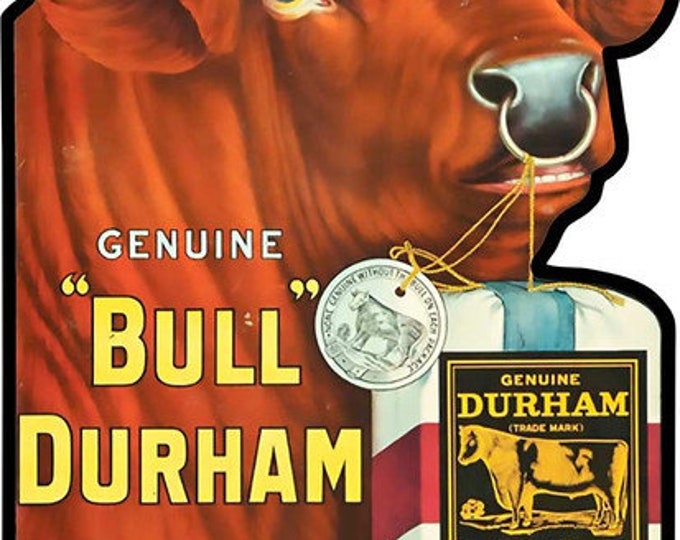 Bull Durham Tobacco Laser Cut Metal Sign Advertisement - Etsy