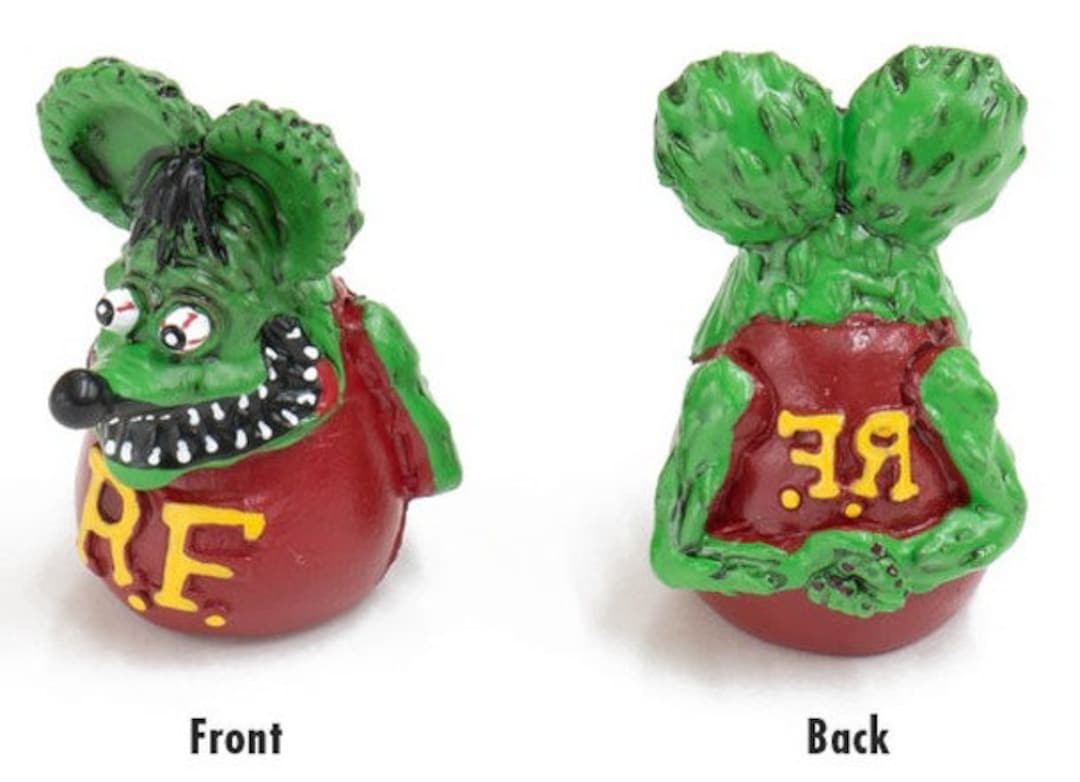 Rat Fink Air Valve Caps Green - Etsy