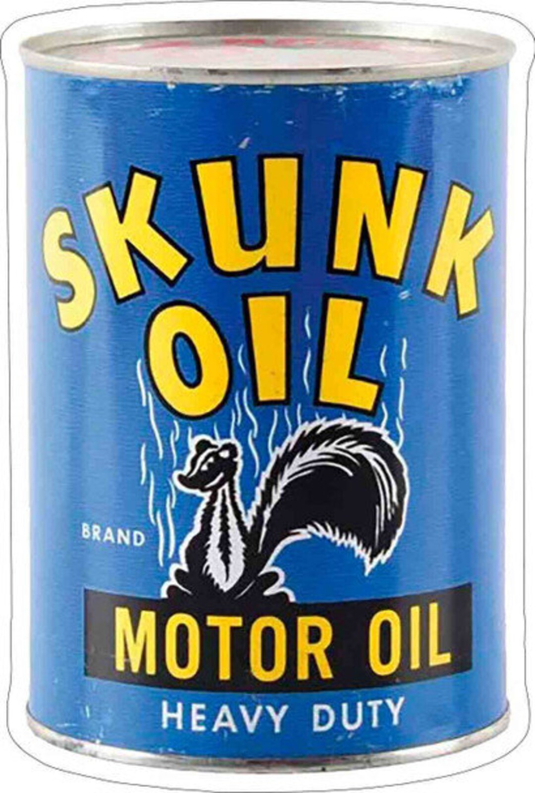 Skunk Oil Motor Oil Plasma Cut Metal Sign - Etsy