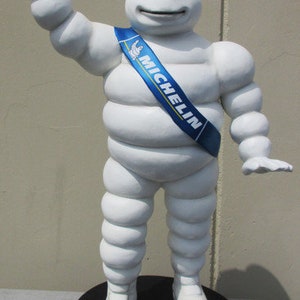Michelin Man Fiberglass Statue 47" Tall No Returns or Exchanges - Etsy