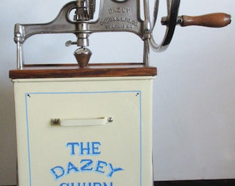 Butter Churn Dazey Glass 12 Inch Kitchen Home Gift Decor - Etsy