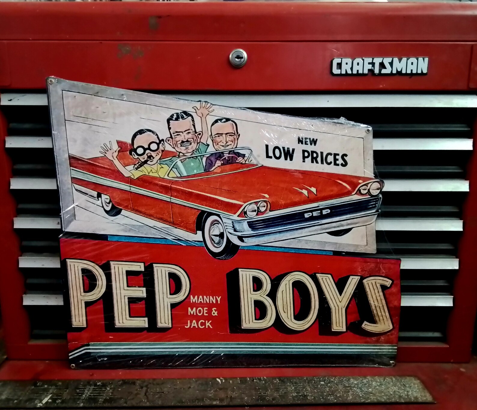 Pep Boys Advertising Laser Cut Metal Sign - Etsy