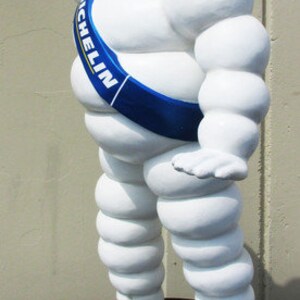 Michelin Man Fiberglass Statue 47" Tall No Returns or Exchanges - Etsy