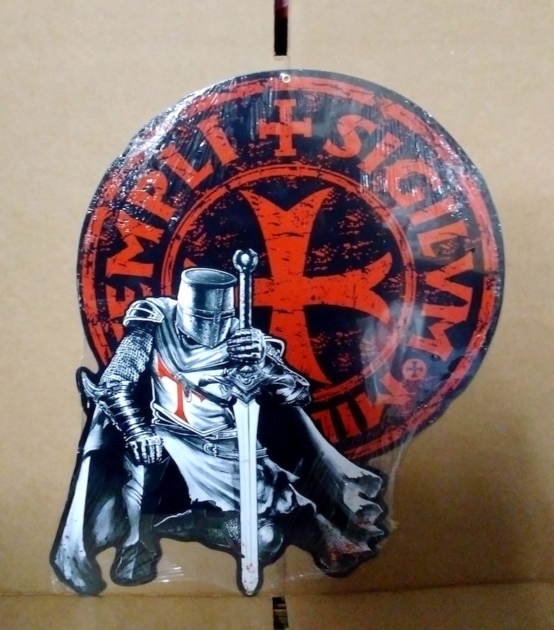 Knights Templar Fraternal Laser Cut Metal Sign - Etsy