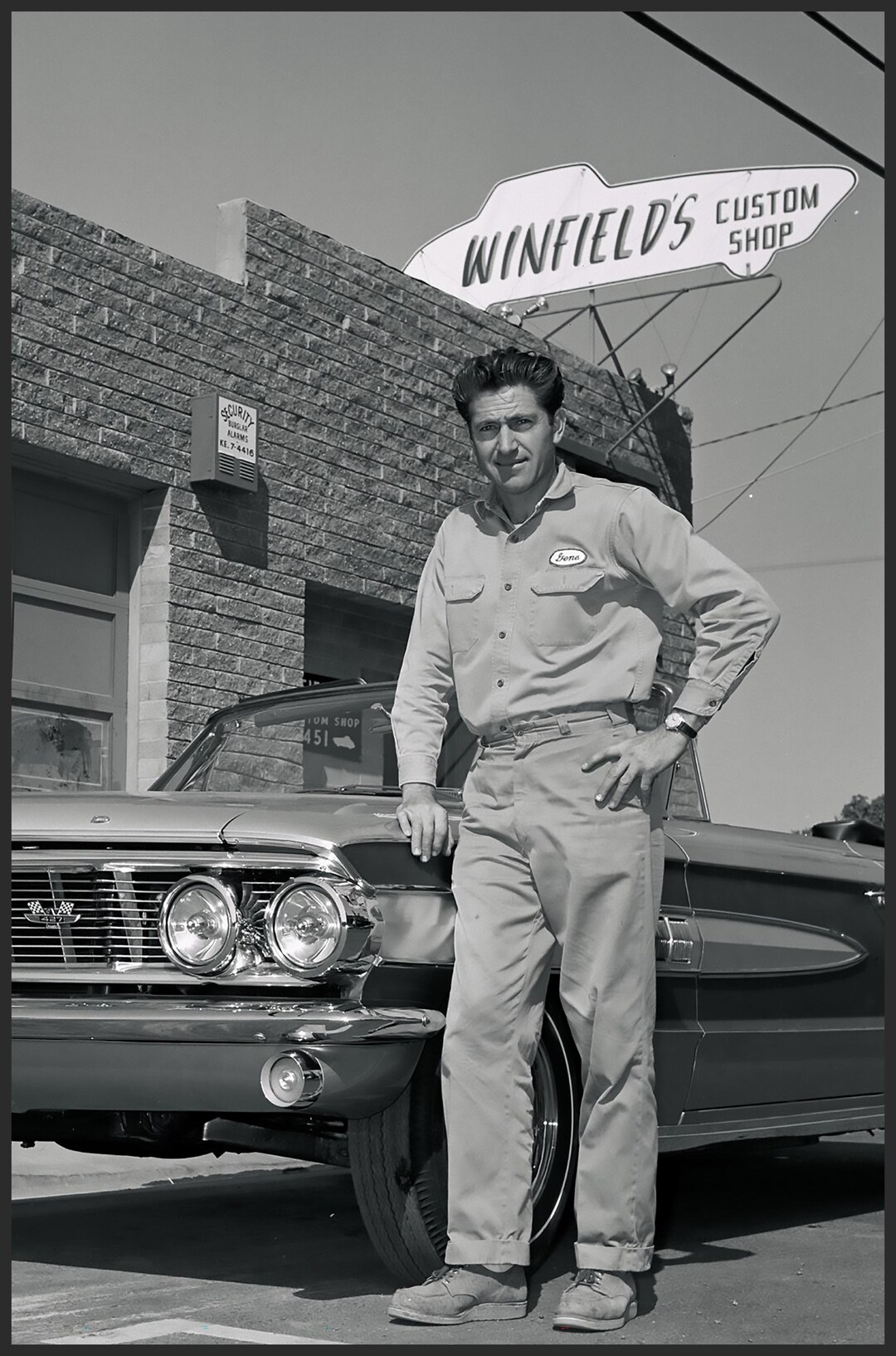 Winfield's Custom Garage Metal Sign - Etsy