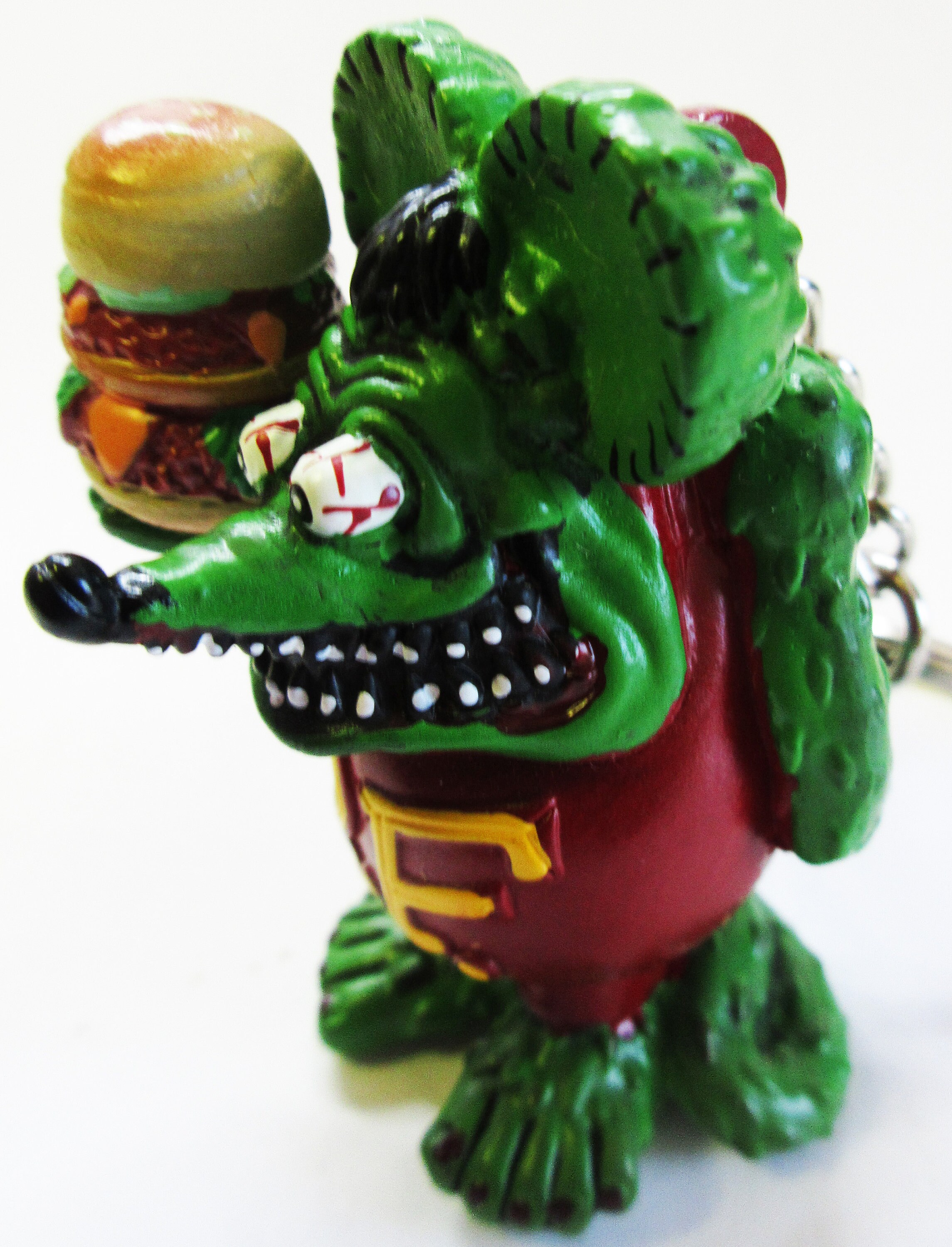 Rat Fink Tower Burger Key Chain - Etsy