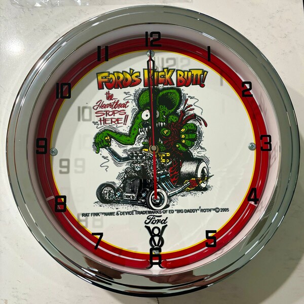 Rat Fink Neon - Etsy