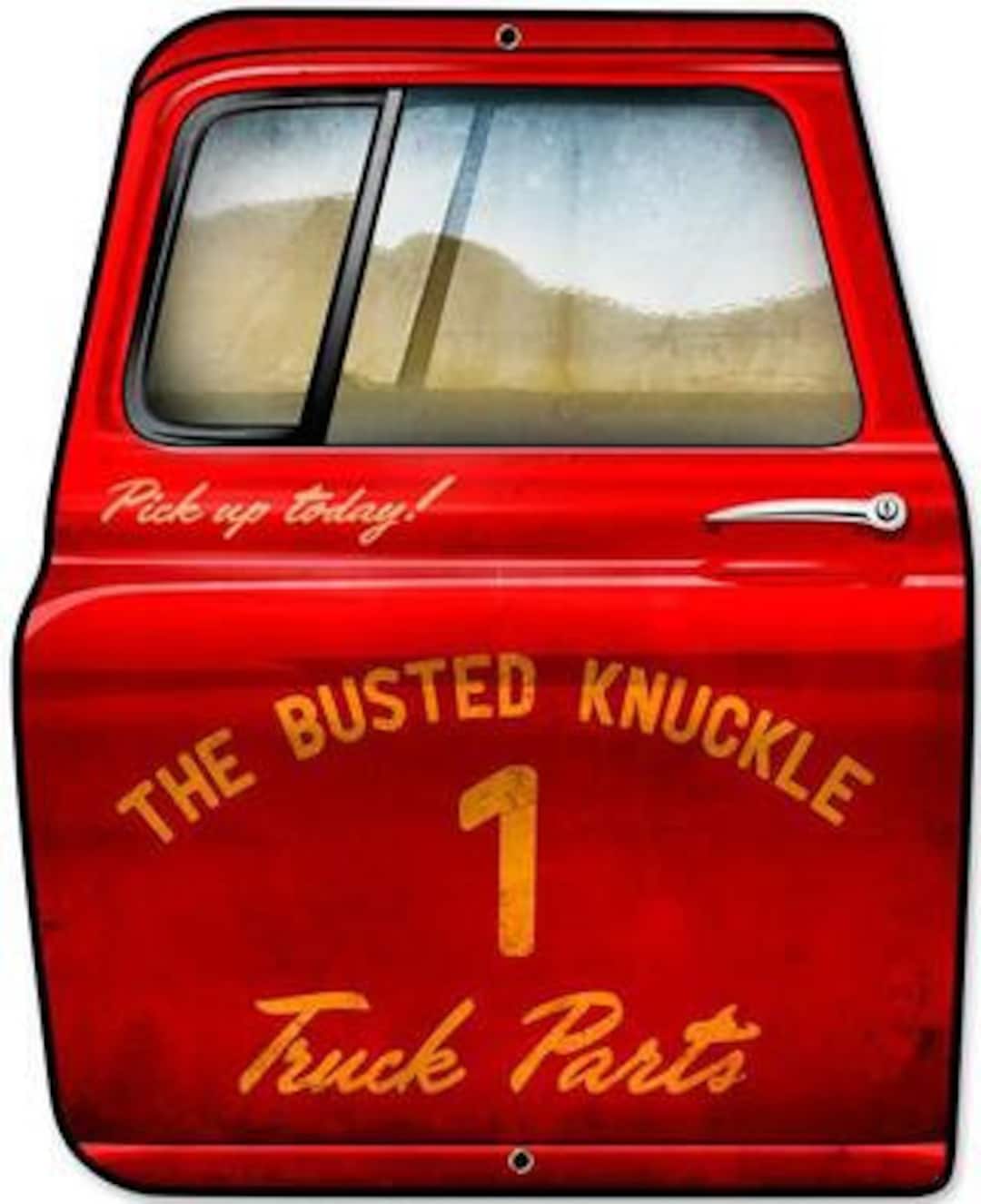 Busted Knuckle Door Plasma Cut Metal Sign - Etsy